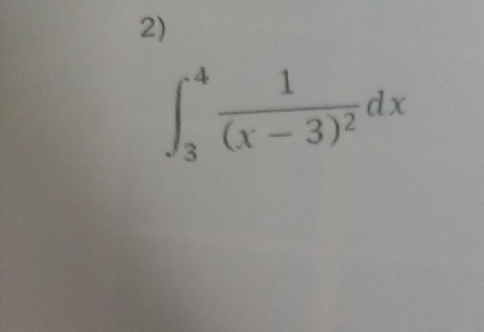 Solved this is for ap calc bc, and we are doing improper | Chegg.com