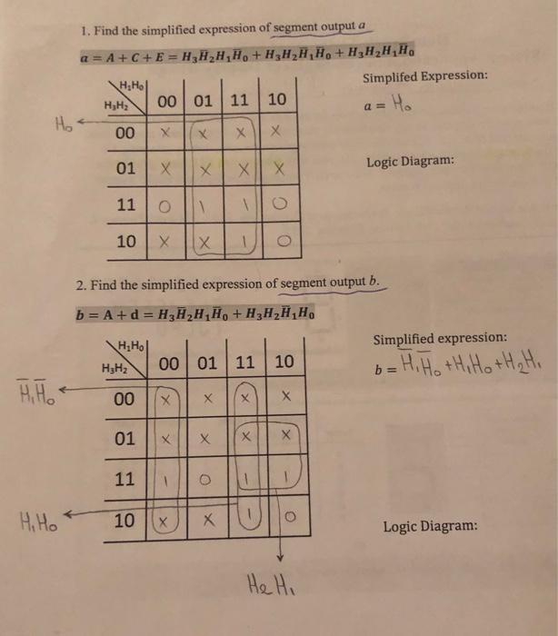 Solved Using the Boolean expressions, develop the K-map for | Chegg.com