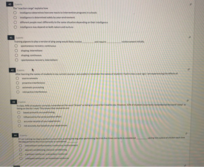 Solved The "reaction range" explains how intelligence | Chegg.com