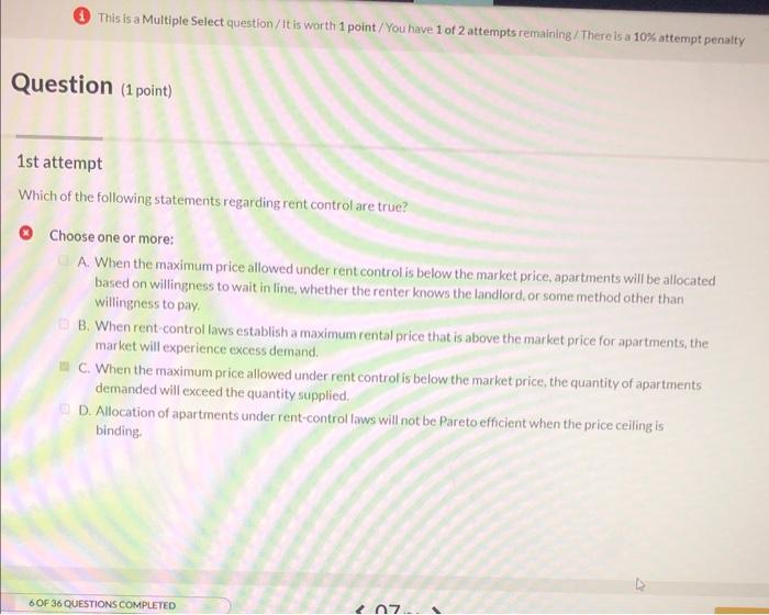 Solved This is a Multiple Select question / it is worth 1 | Chegg.com