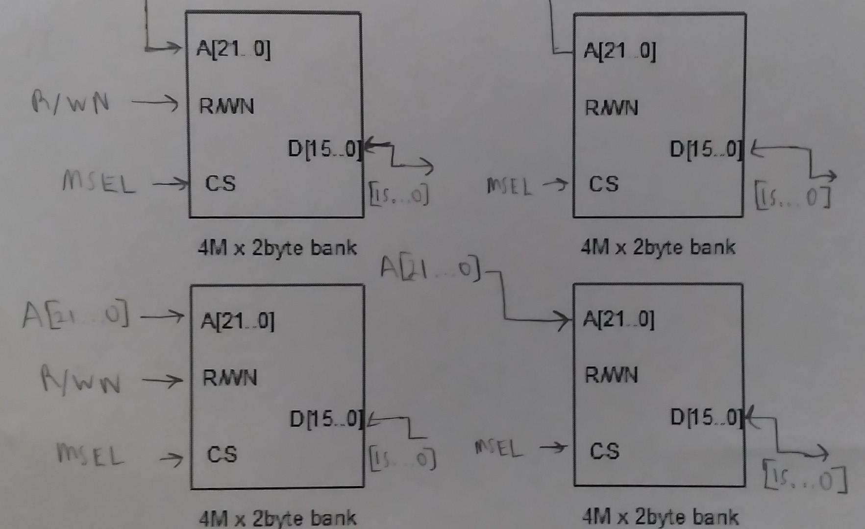 Solved Need help checking. 4) Sketch the block diagram for a | Chegg.com