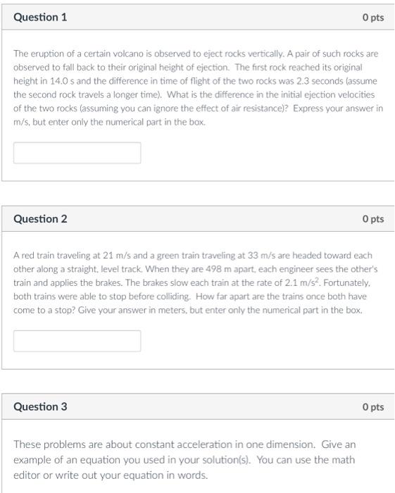 Solved The eruption of a certain volcano is observed to | Chegg.com