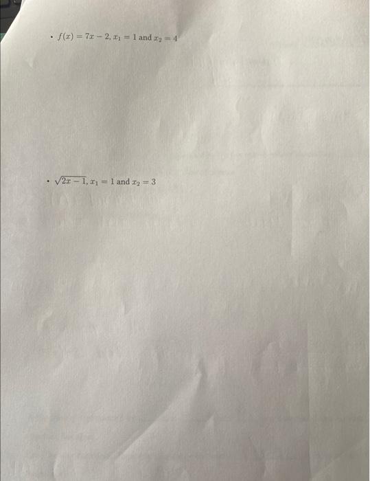 Solved Suppose that a function f is defined over an open | Chegg.com