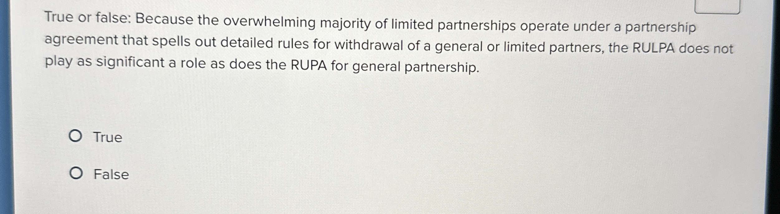 Solved True or false: Because the overwhelming majority of | Chegg.com