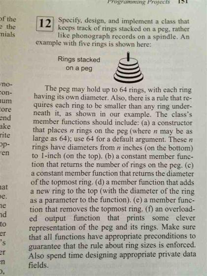 Solved Specify, design, and implement a class that keeps | Chegg.com