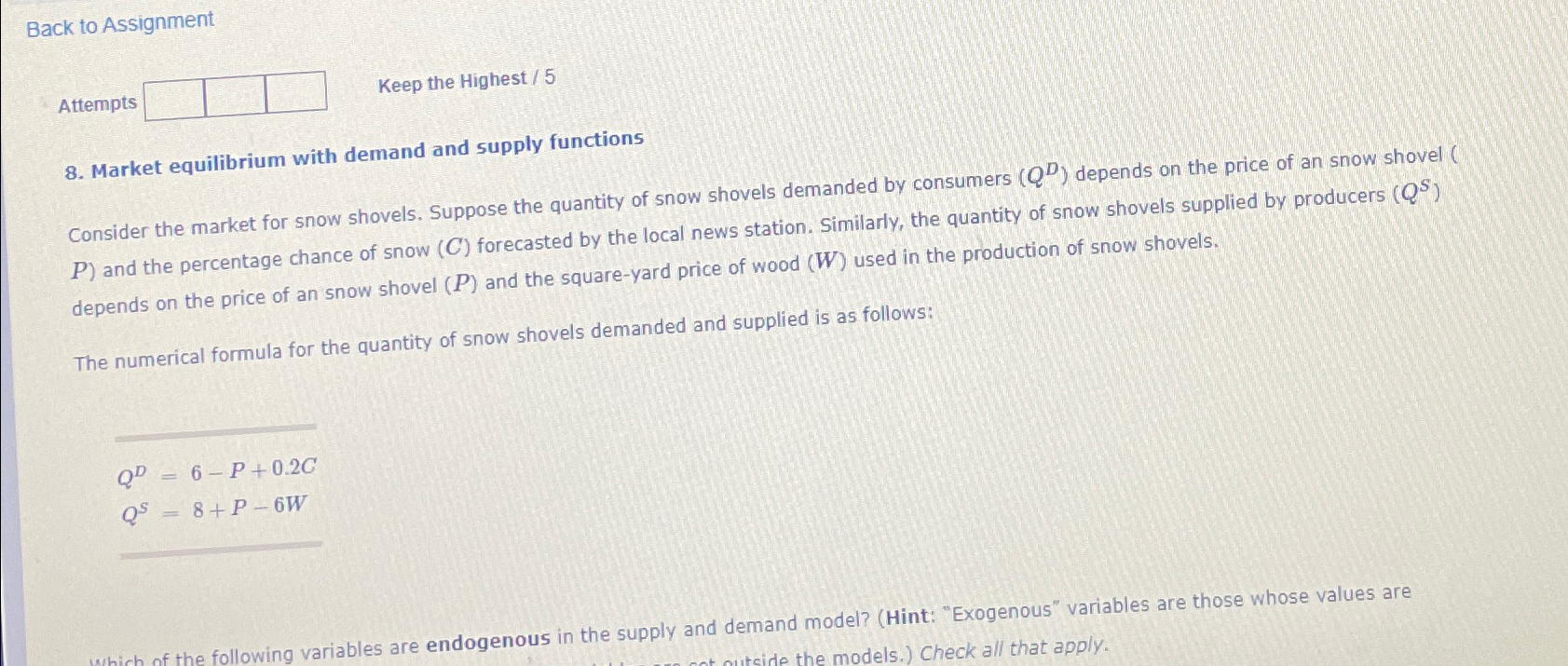 Solved Back to AssignmentAttemptsKeep the Highest ?58. | Chegg.com