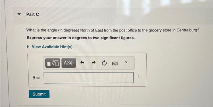 Solved Figure 1 of 1 Centralburg mapIn the town of | Chegg.com