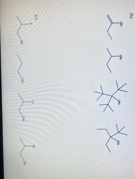 Solved 2. Rank the following alcohols from STRONGEST (1) to | Chegg.com