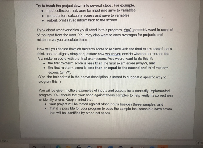 Solved The program will also output the student's letter | Chegg.com