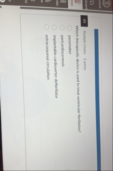 Solved countaboard45Multiple Choice 2 ﻿pointsWhich | Chegg.com