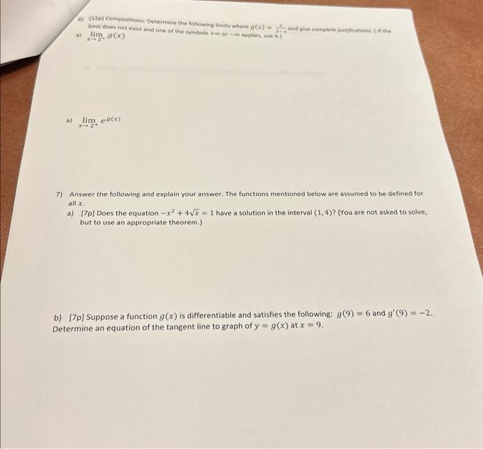 Solved 6) 122 p) Compositions; Determine the following | Chegg.com