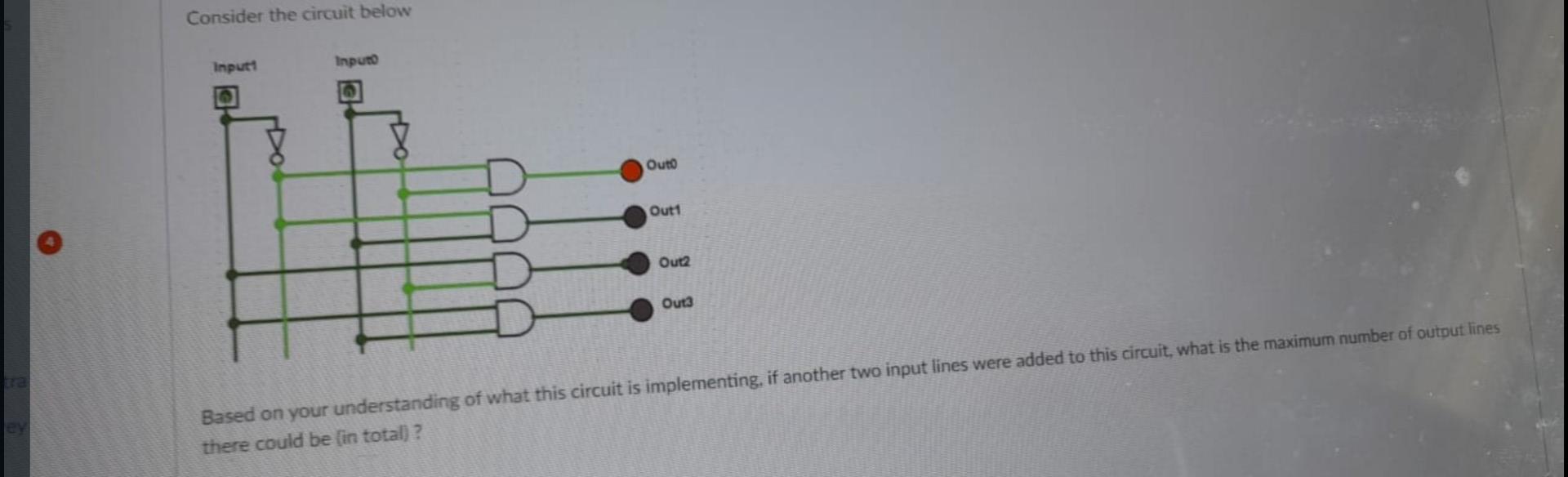 Solved Consider The Circuit Below Based On Your 