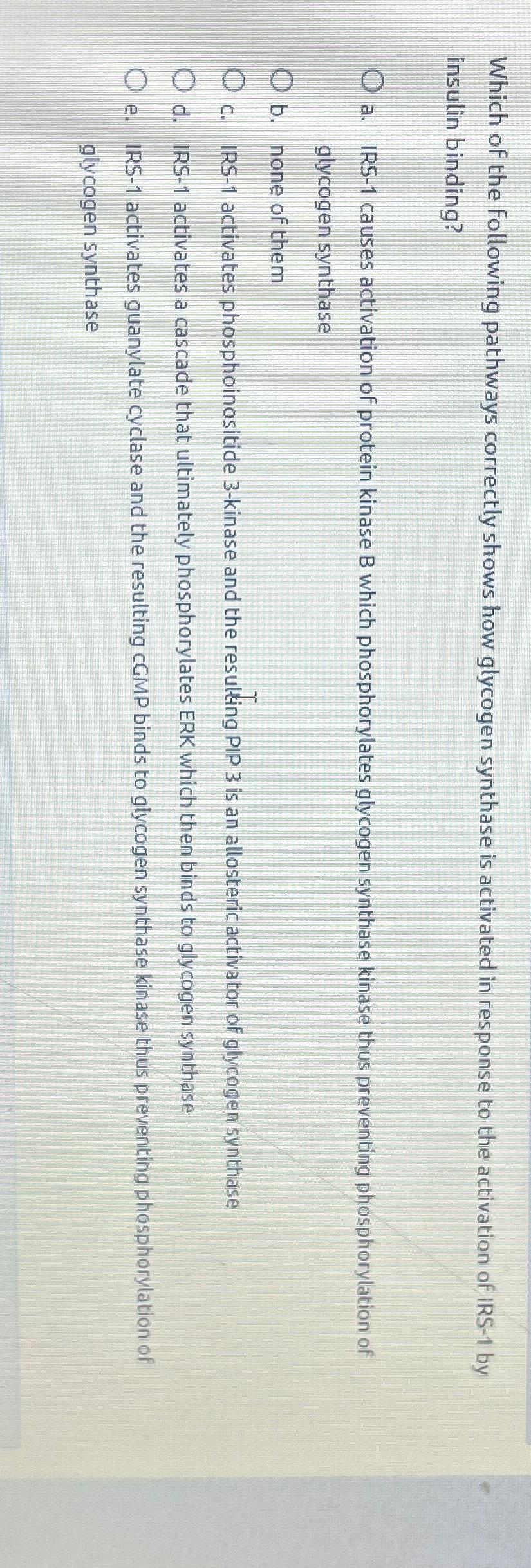 Solved Which of the following pathways correctly shows how | Chegg.com