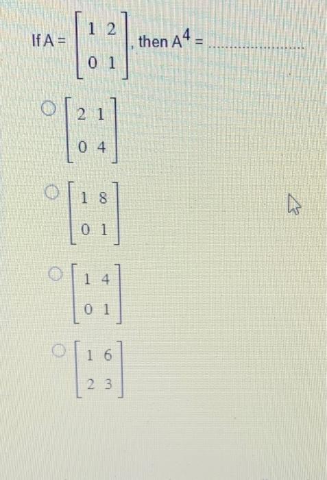 Solved A=[1021] [2014] [1081] [1041] [1263] | Chegg.com