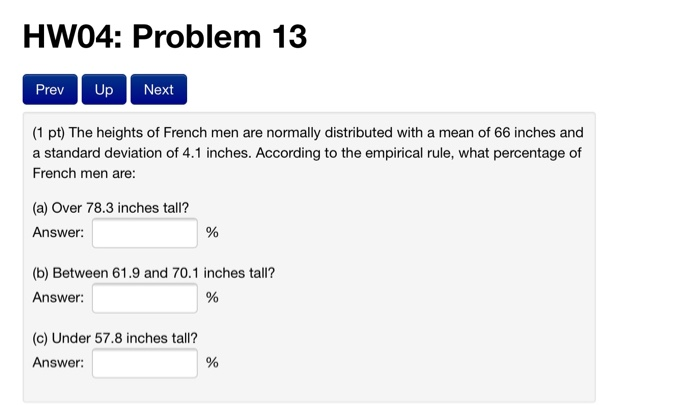 Solved HW04: Problem 11 Prev Up Next (1 pt) Length of | Chegg.com