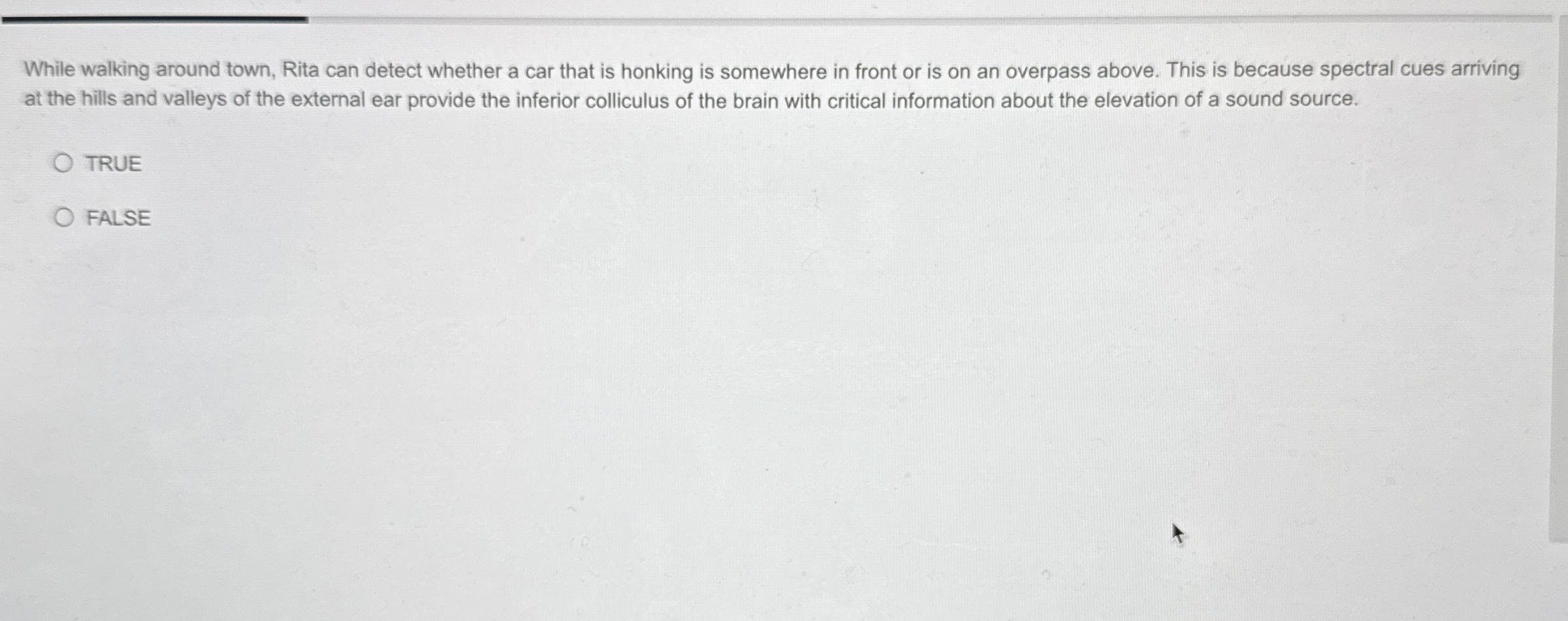 Solved While walking around town, Rita can detect whether a | Chegg.com