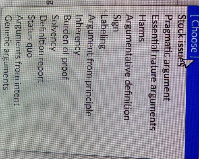 The current policy; the way things currently are A | Chegg.com