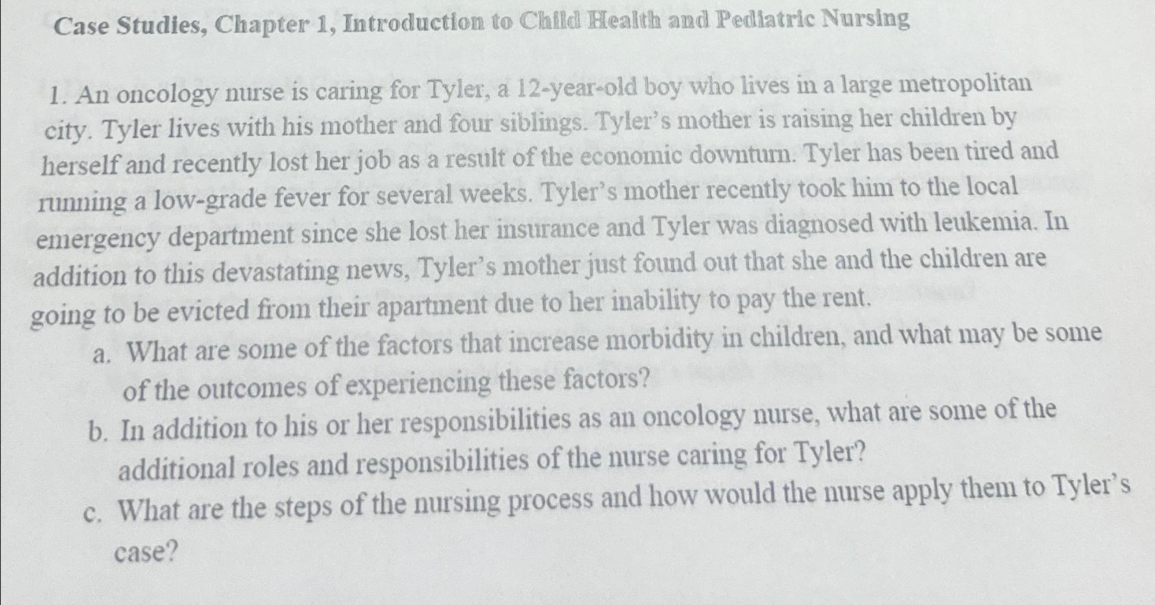 Solved Case Studies, Chapter 1, ﻿Introduction to Chiff | Chegg.com