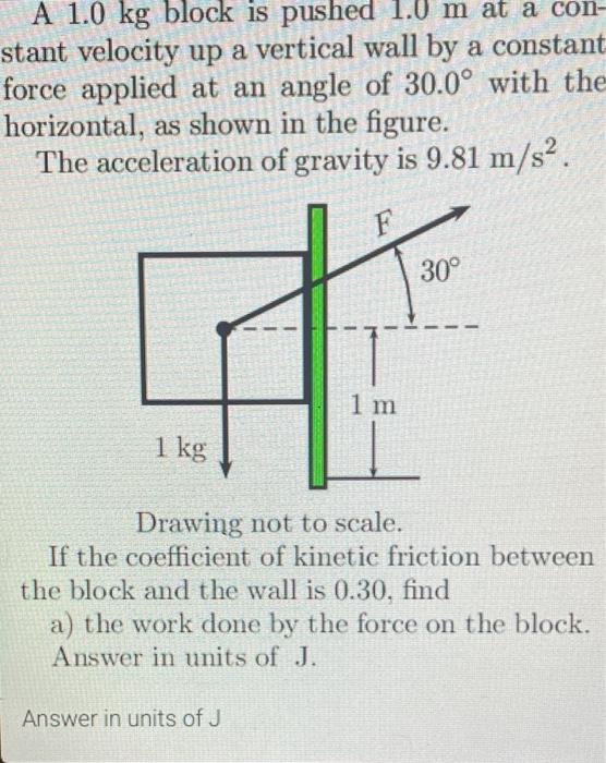Solved A crate is pulled by a force (parallel to the | Chegg.com