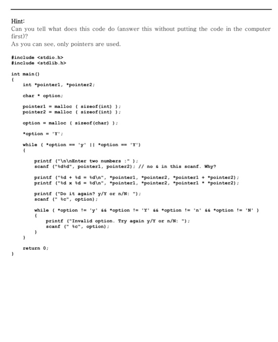 Solved Write a C program that asks the user to enter three | Chegg.com