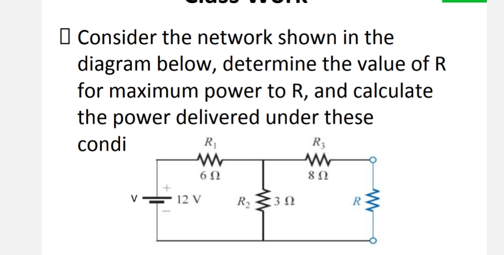 Solved — ﻿Consider the network shown in the diagram below, | Chegg.com