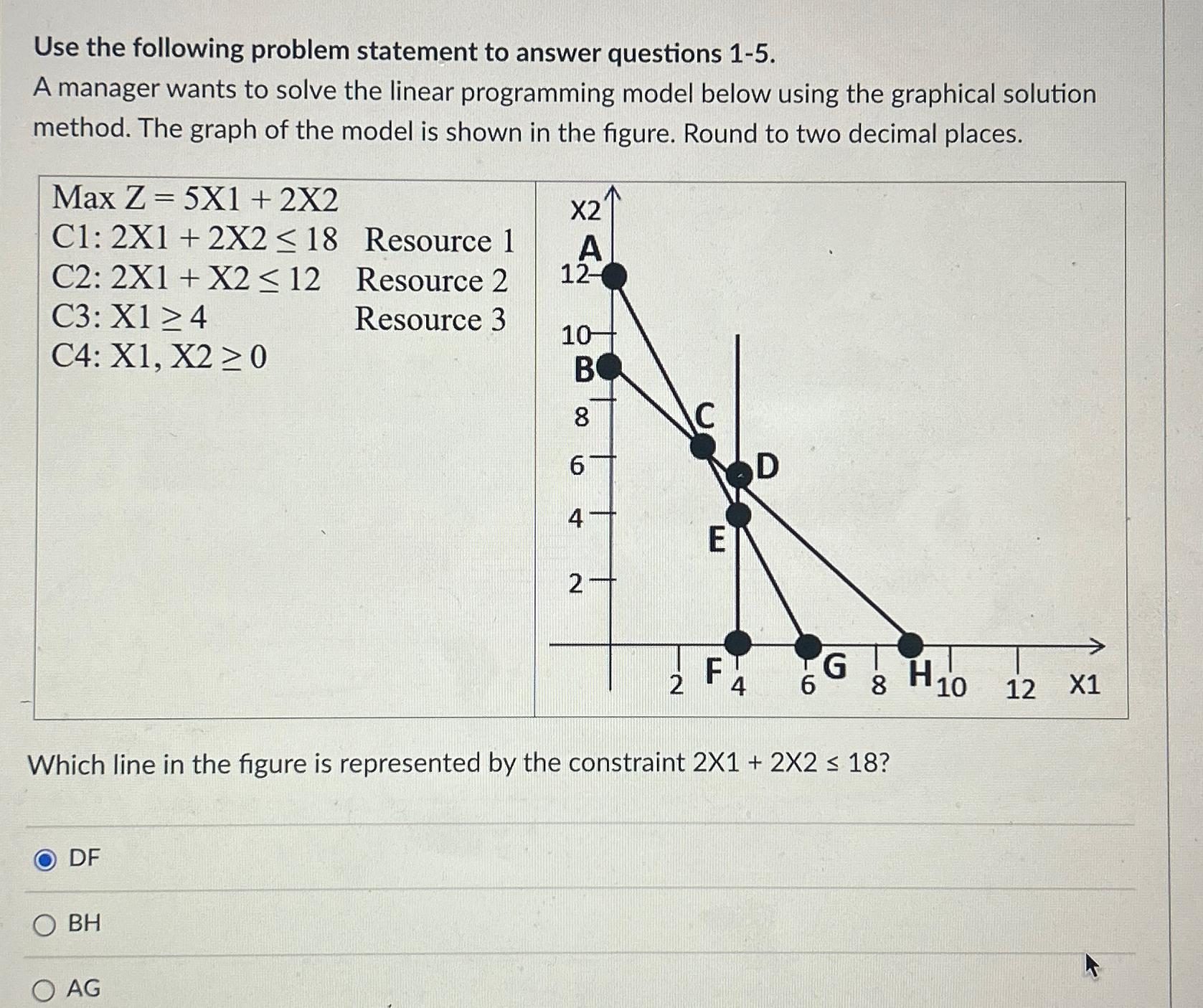 Solved Use the following problem statement to answer | Chegg.com