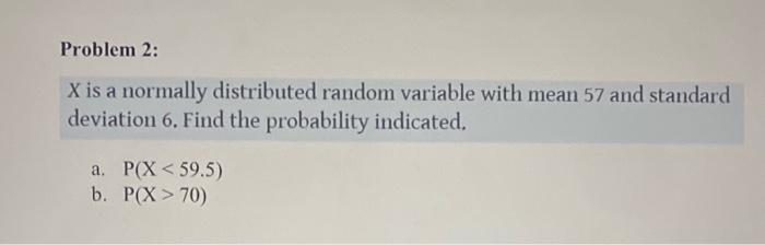 Solved X is a normally distributed random variable with mean | Chegg.com