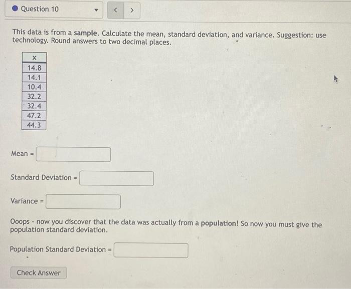 Solved PLEASE double check answers and round correctly my | Chegg.com