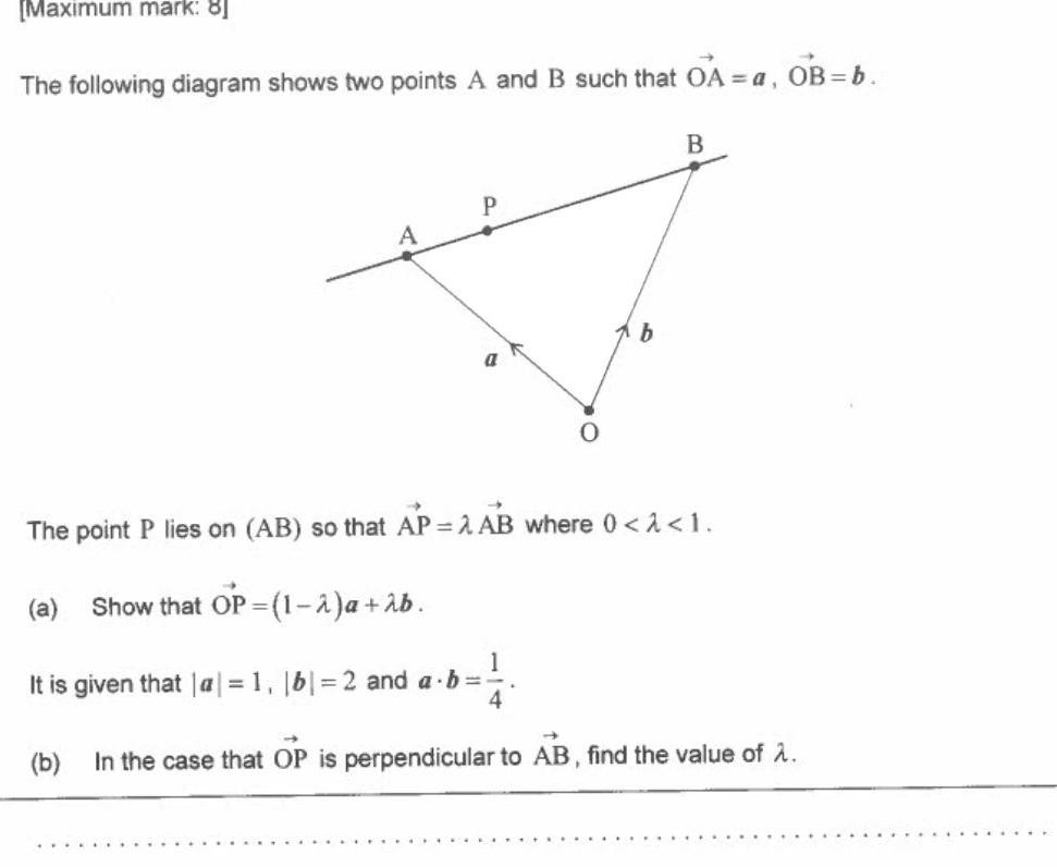 Solved [Maximum mark: 8]The following diagram shows two | Chegg.com