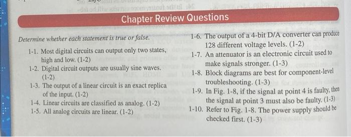 Solved Chapter Review Questions1-11. Refer to Fig. 1-10. | Chegg.com