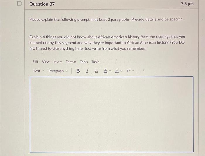 Please explain the following prompt in at least 2 | Chegg.com