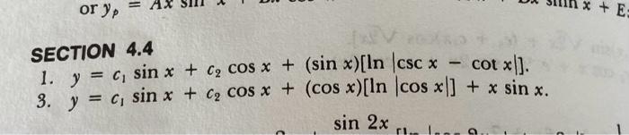 Solved differential equation- please solve using variation | Chegg.com