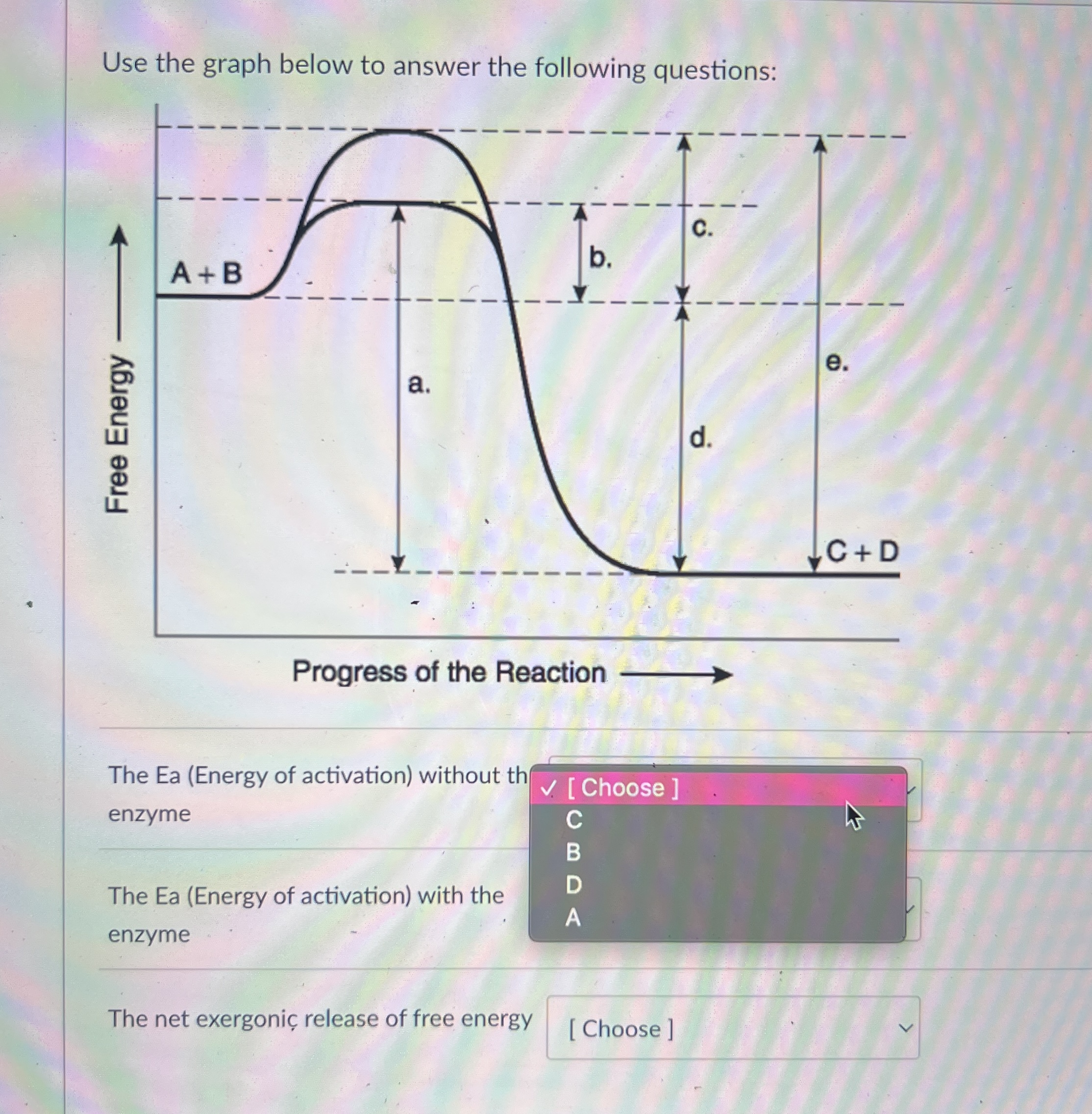 Solved Use the graph below to answer the following | Chegg.com