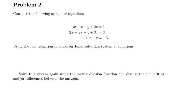 Solved I have this problem for a system of solutions for | Chegg.com