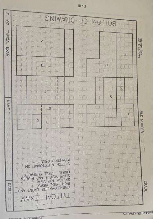 E−16Place your own labels in the surfaces os an aid | Chegg.com