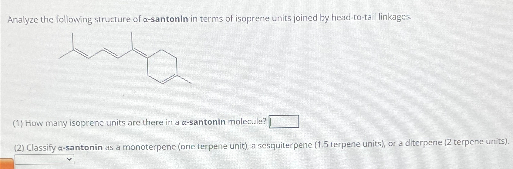 Solved Analyze the following structure of \\\\alpha | Chegg.com