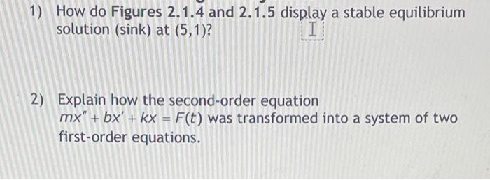 Solved Figure 214 Solutions For A Modified Predator Prey 