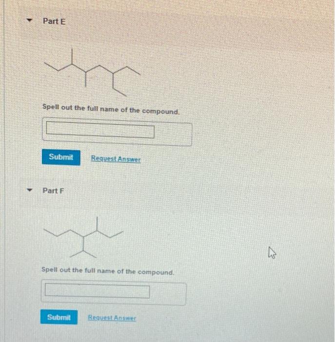 Solved Spell out the full name of the compound. Part D | Chegg.com