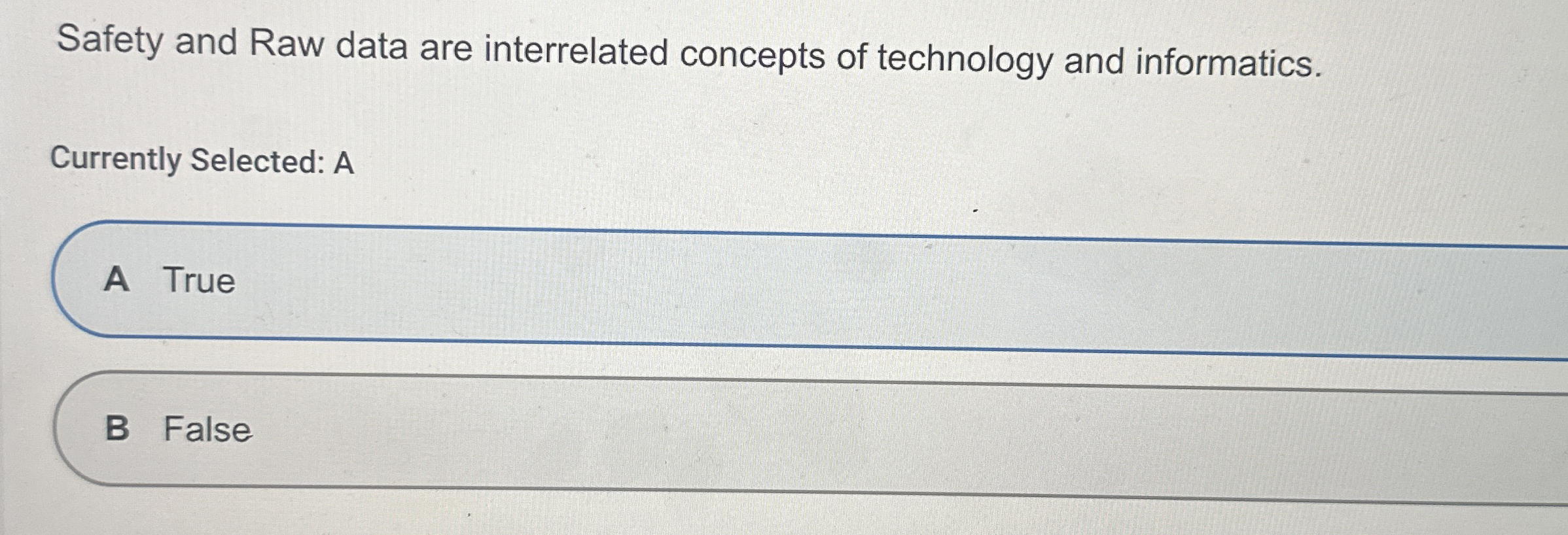 Solved Safety and Raw data are interrelated concepts of | Chegg.com