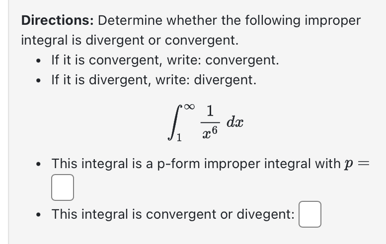 Solved Directions: Determine whether the following | Chegg.com