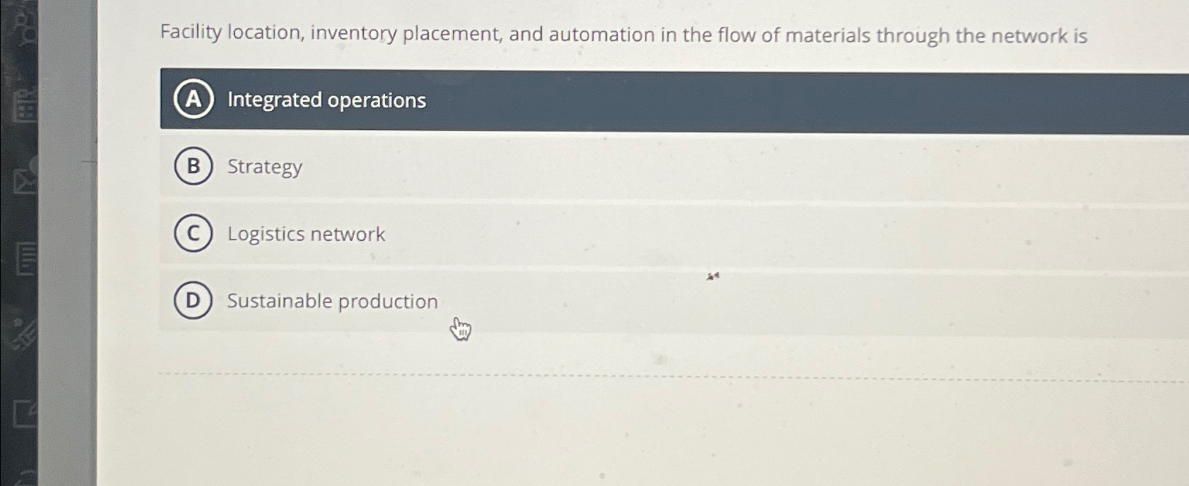 Solved Facility location, inventory placement, and | Chegg.com