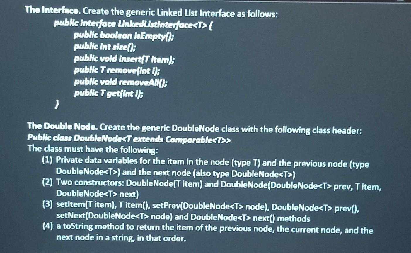 Solved (1) Which of the following Linked List operations | Chegg.com
