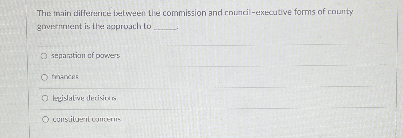 Solved The main difference between the commission and | Chegg.com