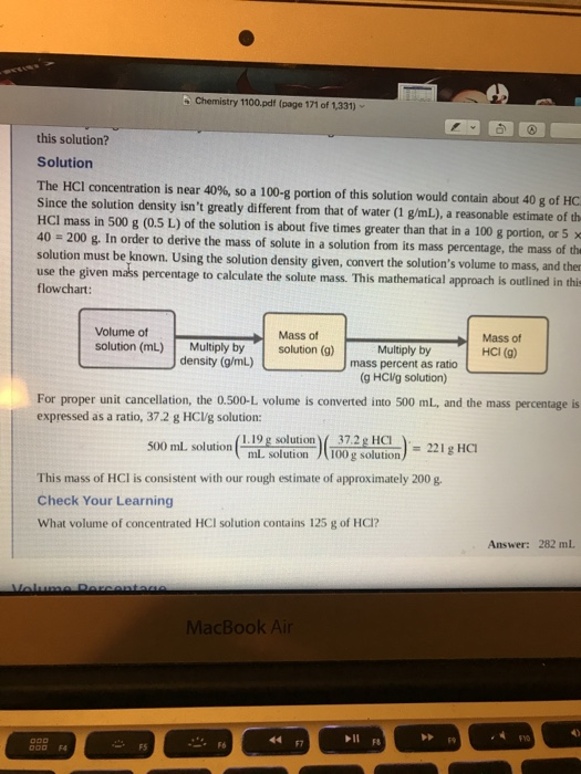 Solved i need a breakdown of the "check your learning" | Chegg.com