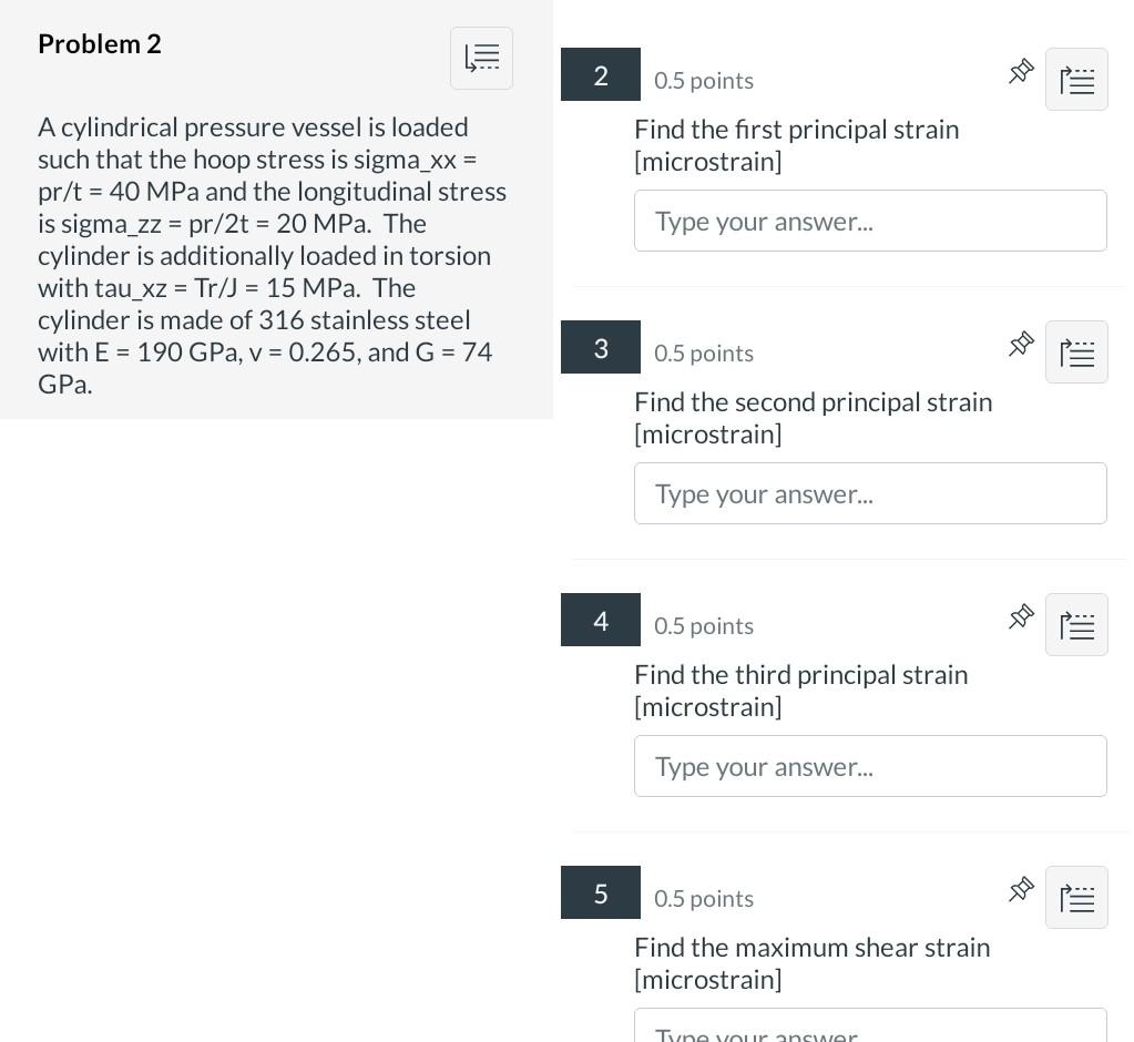 Solved I got 236 microstrain for the first principal strain | Chegg.com