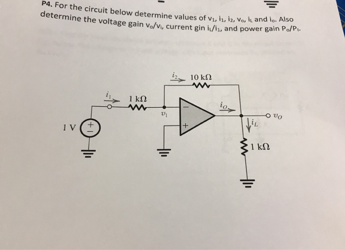 Solved For the circuit below determine values of V1, 11, 12, | Chegg.com