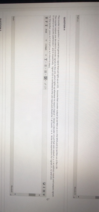 Solved A 3-bit counter circuit is shown below. Starting with | Chegg.com