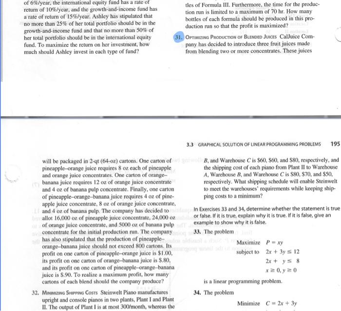 Solved In Exercises 11-18, write a system of linear | Chegg.com