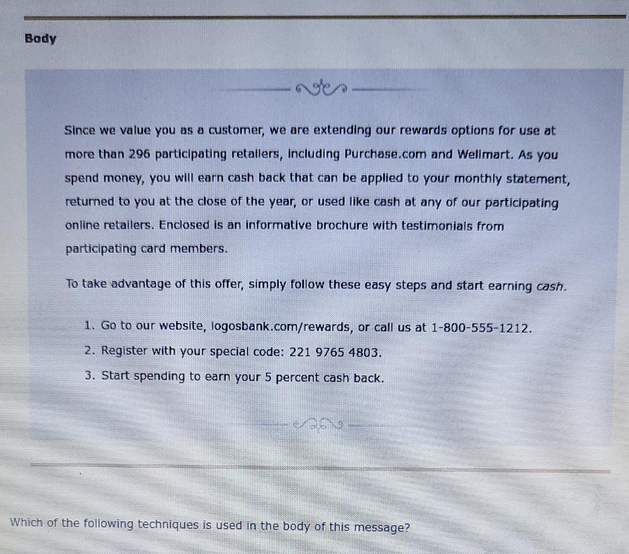 Solved Attempts Average 17 2. Sales Messages The Inductive | Chegg.com