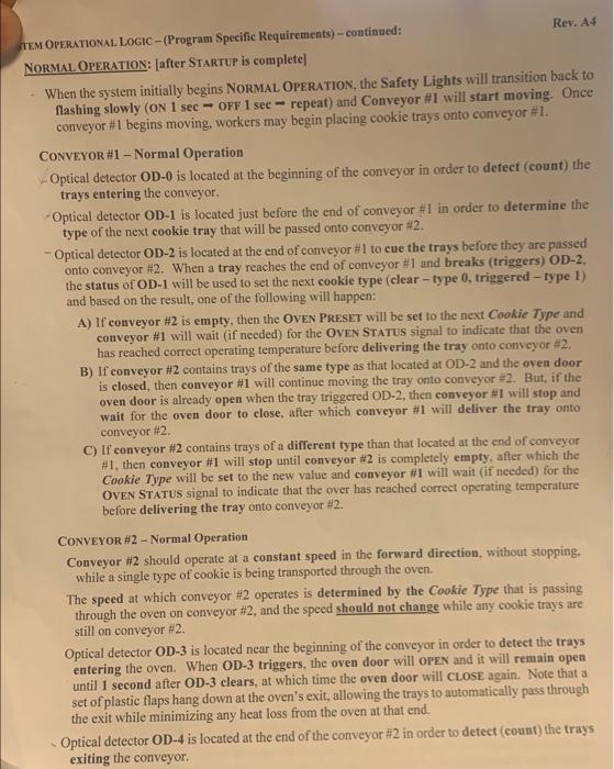 Solved EM OPERATIONAL LOGIC - (Program Specific | Chegg.com